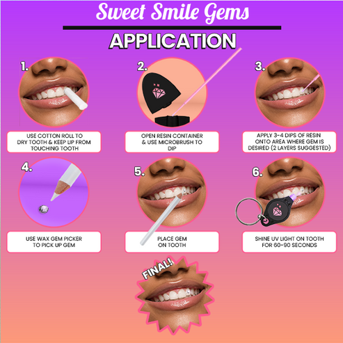 Professional DIY Tooth Gem Starter Kit – Sweet Smile Gems